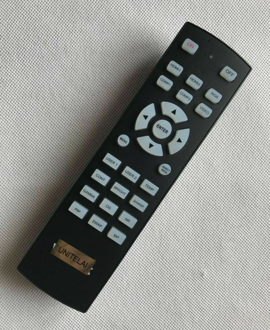 Remote For Vivitek H9080FD H9080HD H9080ST D8300LT D8300EST D8300ST ...