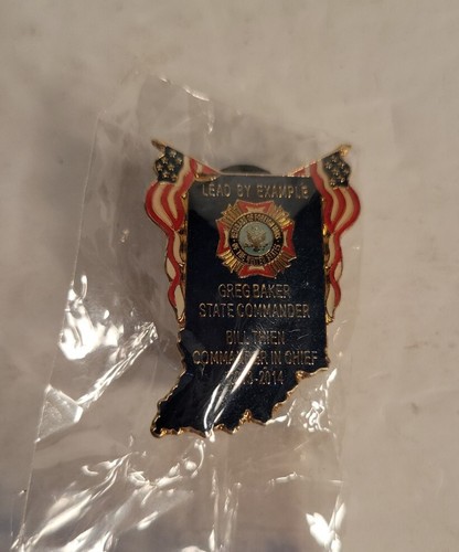 2014 Indiana Greg Baker State Commander Bill Thien Commander In Chief ...