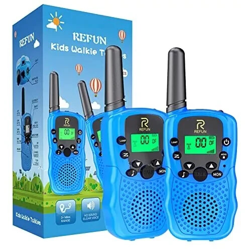 Random Color Walkie Talkie 3 Miles Range , Toys for 3-12 Years 8 ...