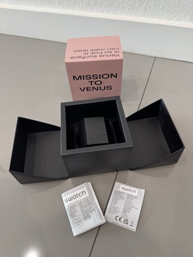 Omega X Swatch Mission to Venus Empty Box/Display ONLY | eBay