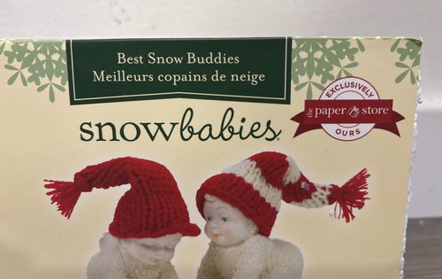Dept 56 Snowbabies Best Snow Buddies Figurine Rare Sealed New Figure ...