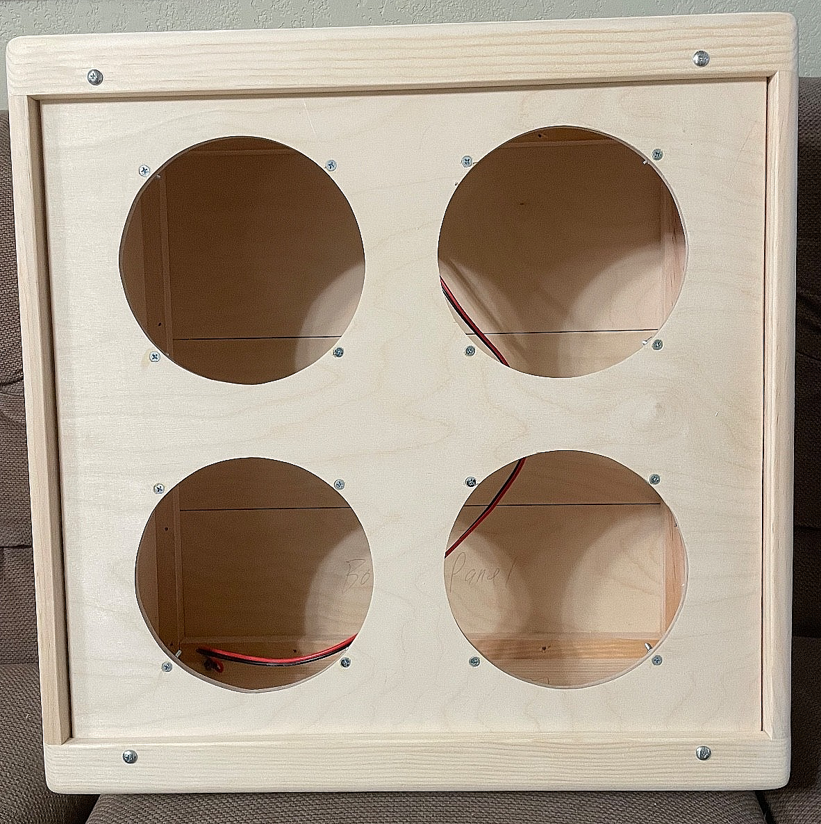 Rawcabs narrow panel style open or close back 4x8 extension cabinet | eBay
