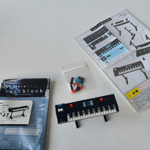 KAWADA nanoblock Synthesizer Keyboard Organ Piano NBC_038 Micro Model Buildable | eBay