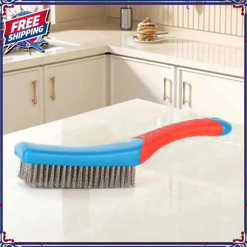 Rust Paint Remover Tool Heavy Duty Stainless Steel Wire Brush Plastic ...
