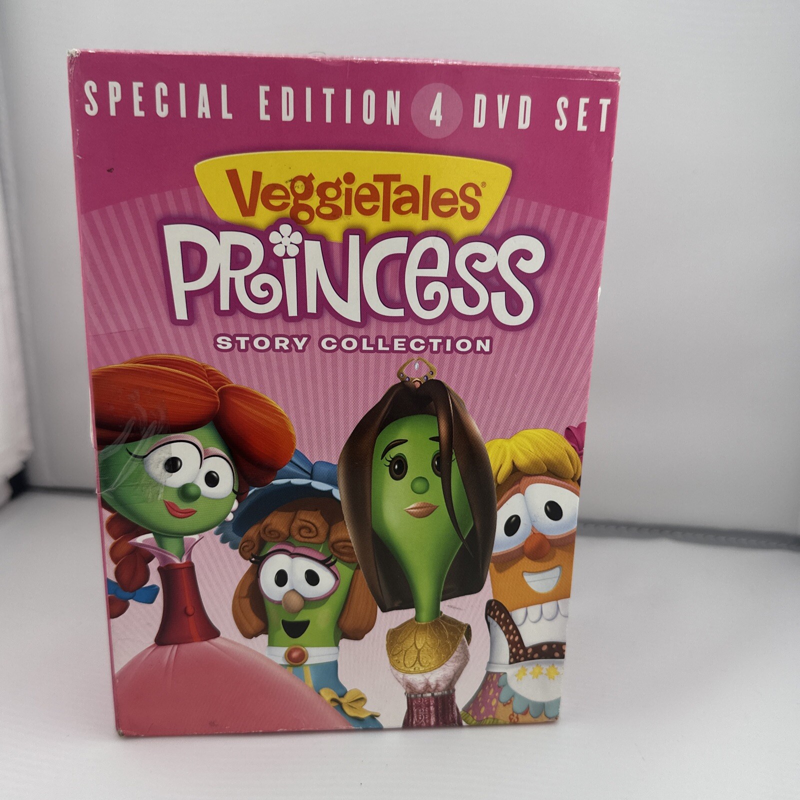 Veggie Tales: Princess Story Collection DVD 4-Disc Set VERY GOOD $1 ...