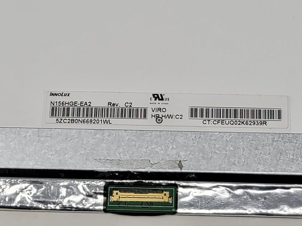 Innolux 15.6" N156HGE-EA2 Rev.C2 1920 x 1080 Matte Laptop Screen AS IS ...