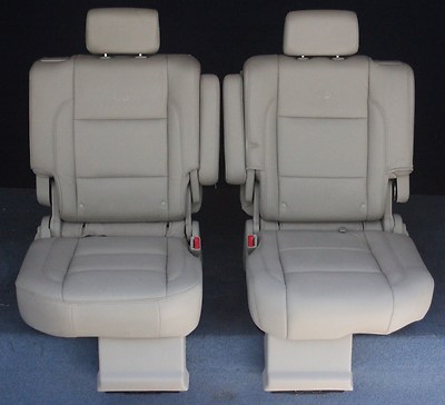 2010 2009 2008 2007 2006 Infinity QX56 2nd Row Captains Chairs Tan ...