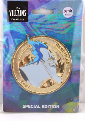 PALM Disney Hades from Hercules Medallion Coin LE 300 Pin | eBay