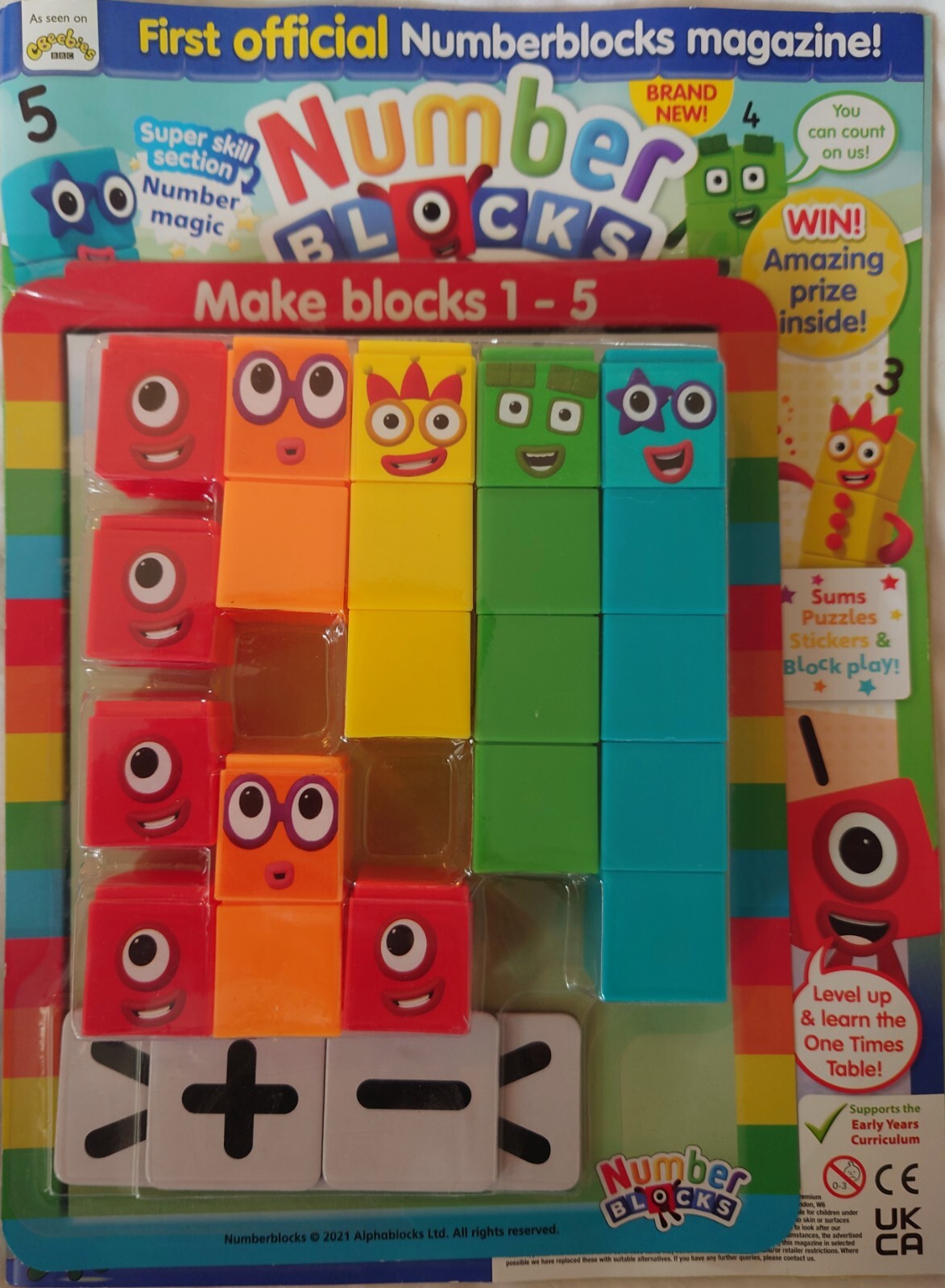 NEW rare Numberblocks 1-5 Greater Less | Grelly USA