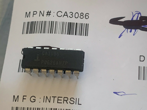 CA3086 (ECG912) General Purpose NPN Transistor Array New Original ...