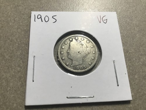 1905 Liberty Head V Nickel 5 Cent Piece AF 5c US Coin # 2644 | eBay