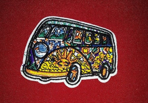 Hippie Bus Iron on Patch - Flower Power sunshine Hippie bus Patch | eBay