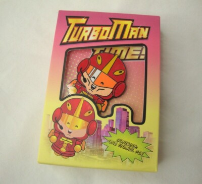 Jingle all the Way Turbo Man Enamel Pin Christmas Movie Toy Geek Fuel ...