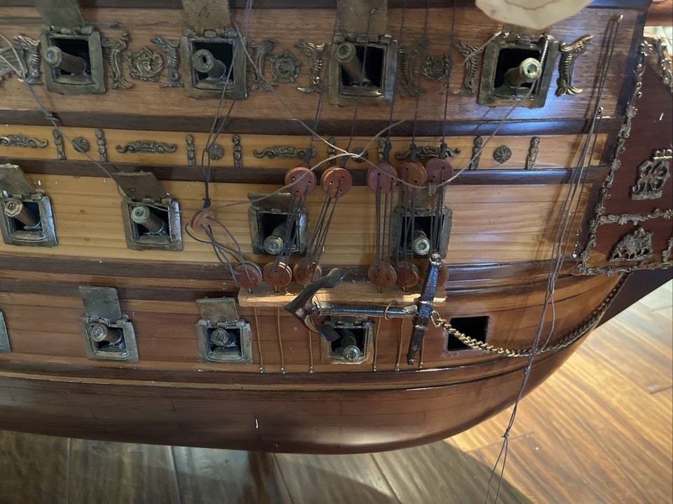 large wooden model ships | eBay