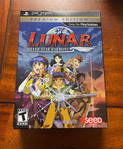 Lunar Silver Star Harmony Premium Edition PlayStation Portable PSP ...