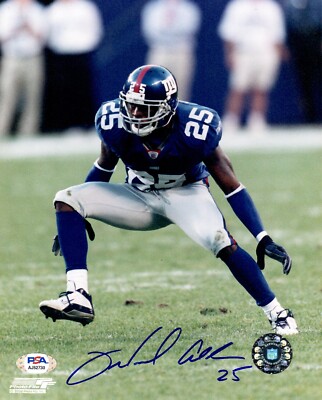 Will Allen autographed signed 8x10 photo NFL New York Giants PSA COA | eBay