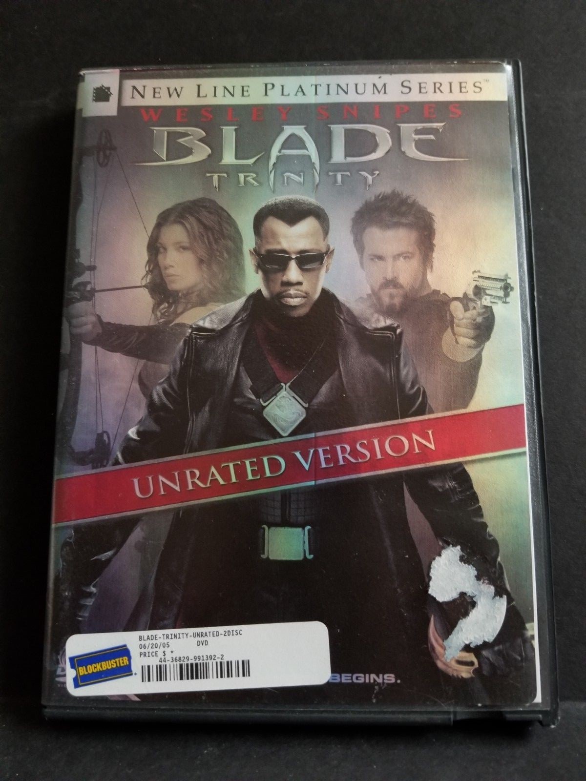 Blade: Trinity (DVD, 2005, 2-Disc Set, Unrated) Leading Role: Wesley ...