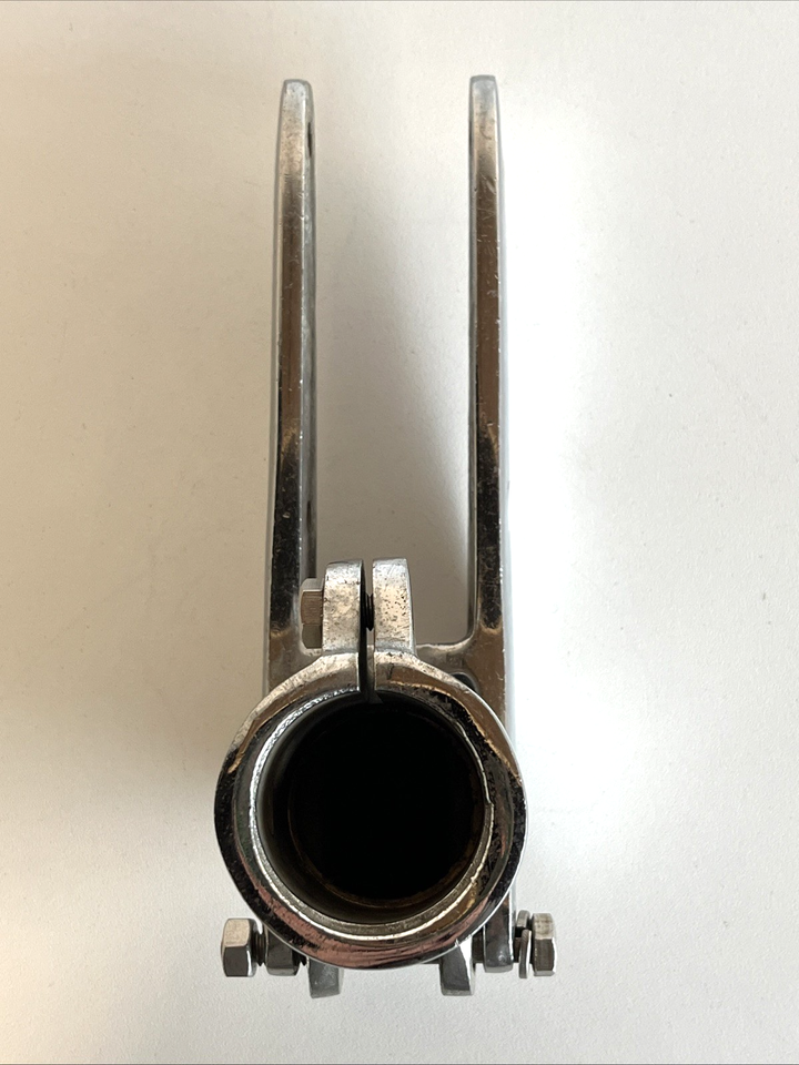 1-1/2" Tiller/Rudder Head Assembly-Chromed Bronze Sailboat Steering ...