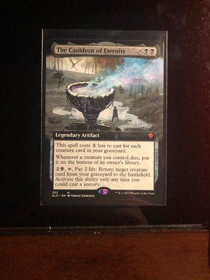 The Cauldron Of Eternity Extended Art Rare MTG Card | eBay