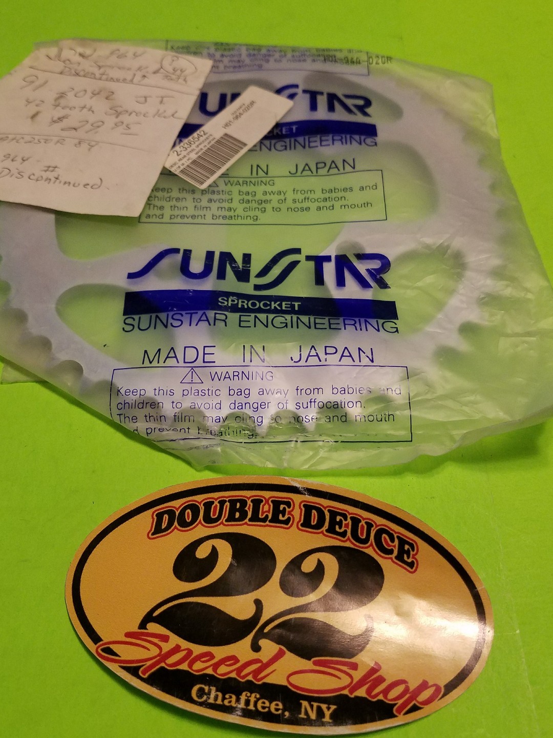 SUNSTAR SPROCKET, 42T 2-336542 41201-964-020 | eBay