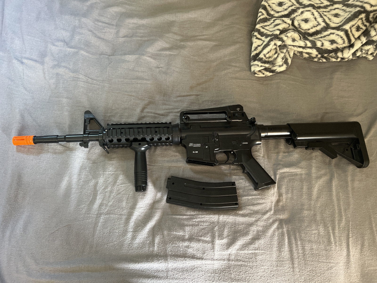 Airsoft - SIG SAUER m4a1 - Black AEG | eBay