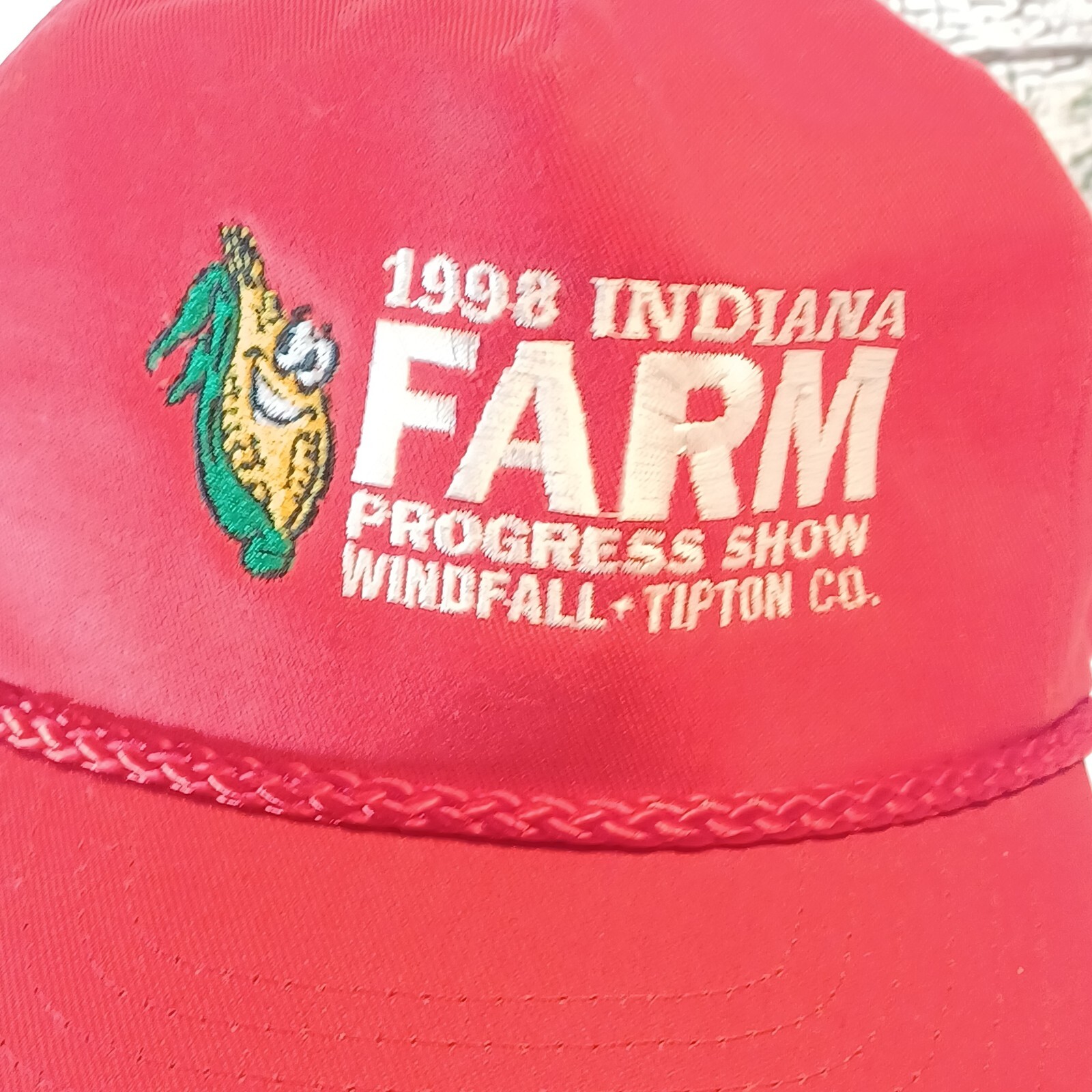 Vintage Indiana Farm Progress Show 1998 Patch Snapbac… - Gem