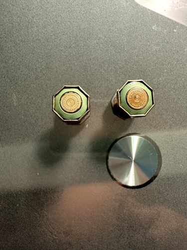 Art Deco Cufflinks Jem Link 1920's Vintage Snap Link Cufflinks Snap ...