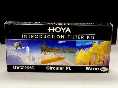 Hoya 62mm Digital & Film Filter Introduction Kit - UV, Circular PL, Warm | eBay