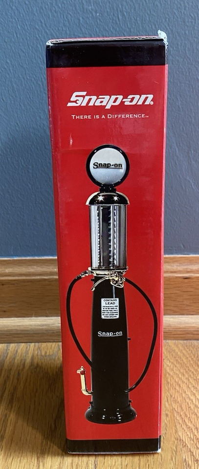 Snap On Wayne 615 Gas Pump Coin Bank Clock NIP Crown Premiums Gas & Oil ...
