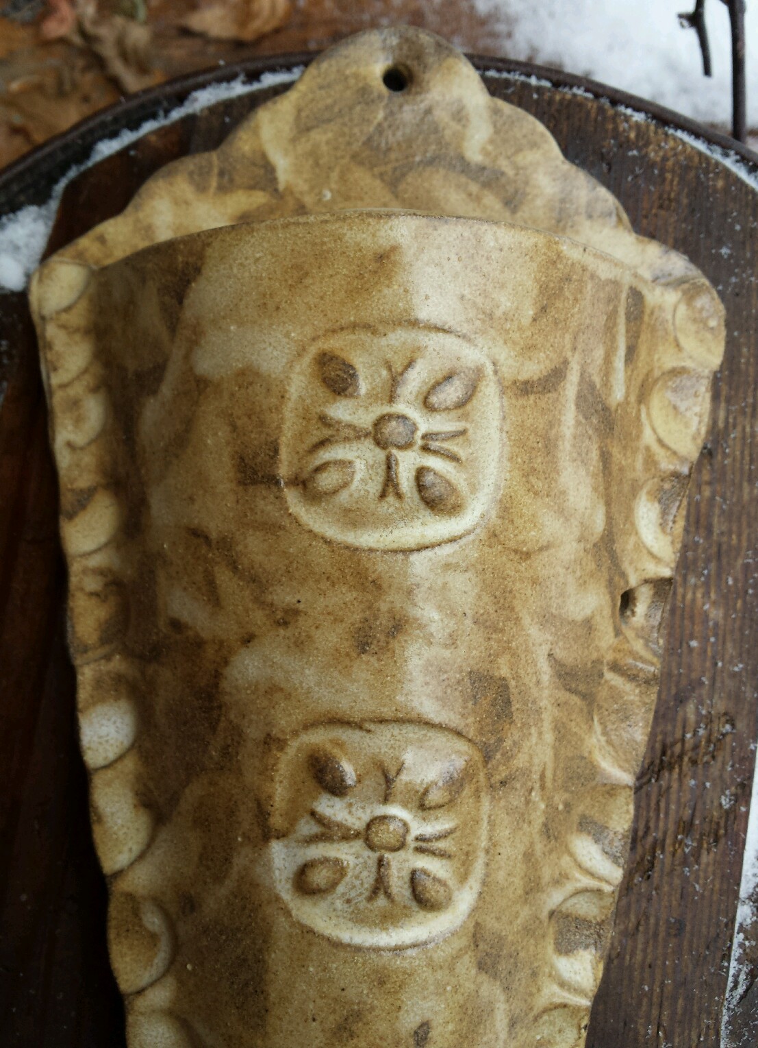 Ceramic Pottery Arrowhead Holder Wall Mount Handcraft Native American ...