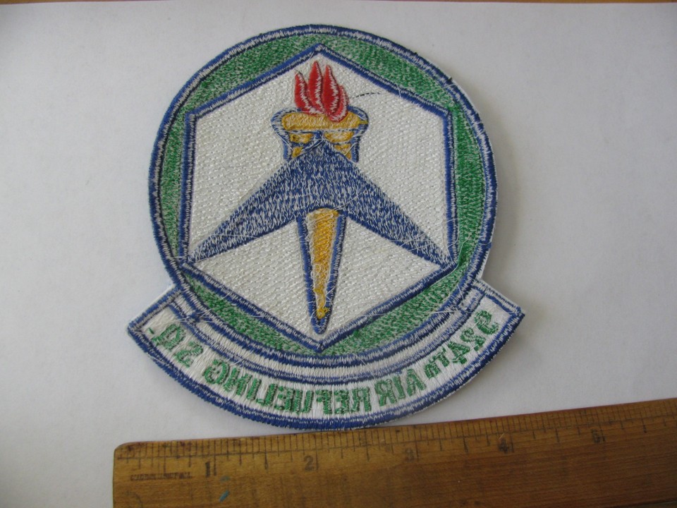 VINTAGE USAF 924TH 924 AIR REFUELING SQUADRON 4" IRON ON PATCH Rare | eBay