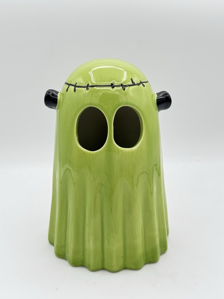 Goblin & Ghoul Light Up Ceramic Frankenstein Monster Ghost Halloween ...