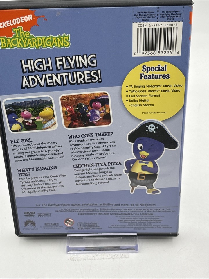 The Backyardigans: High Flying Adventures (DVD) Nickelodeon Nick Jr | eBay