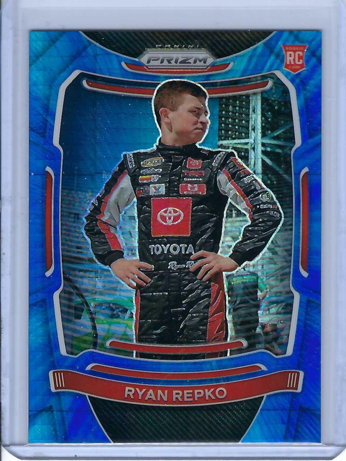 2021 PANINI PRIZM NASCAR CAROLINA BLUE HYPER PRIZM RYAN REPKO CARD # 16 ...