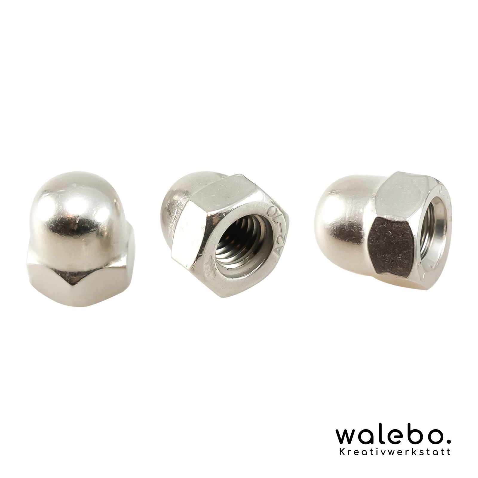 Hutmutter M3 M4 M5 M6 M8 M10 M12 M16-M36 Edelstahl Schutzmutter Muttern ...