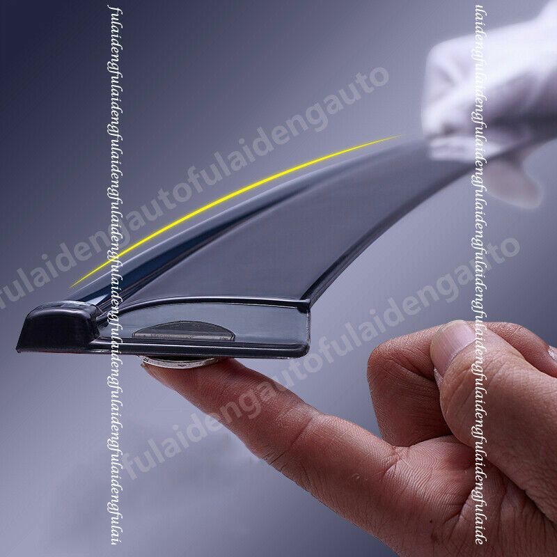 For Volvo S60 2019-2024 Side Window Wind Visors Sun Rain Guard Vent ...