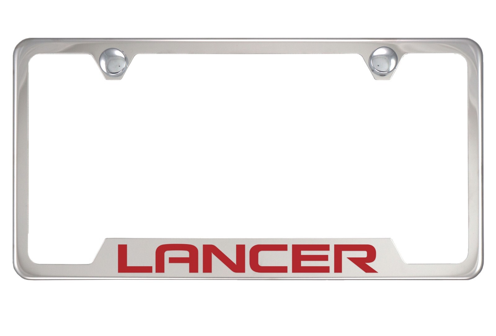 Chrome License Plate Frame for Mitsubishi Lancer | eBay