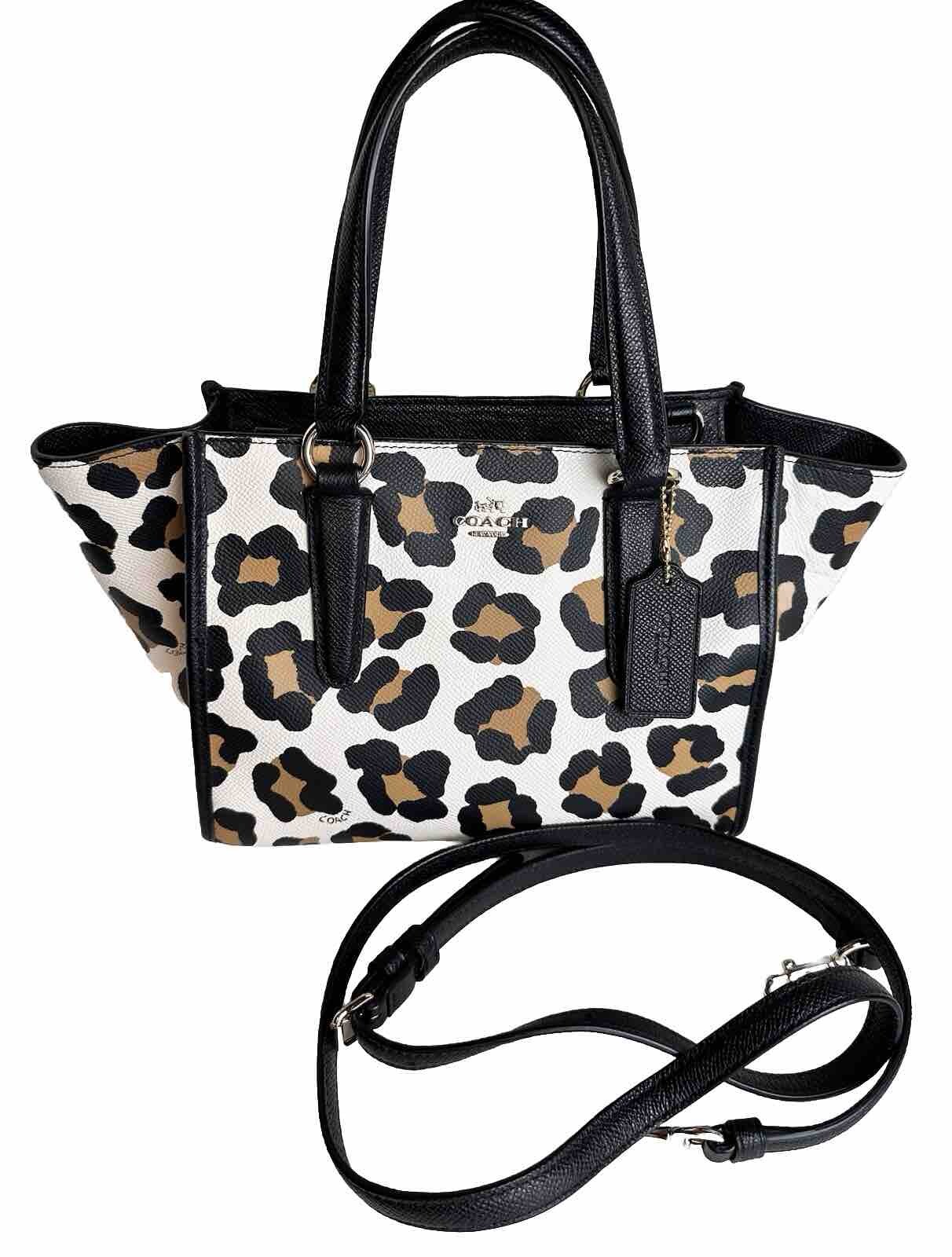 Coach MINI CROSBY CARRYALL IN OCELOT PRINT LEATHER, 4… - Gem