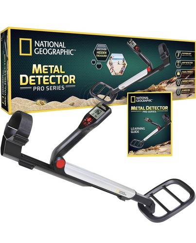 National Geographic PRO Series Metal Detector Ultimate Treasure Hunter ...