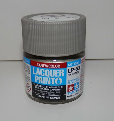 Tamiya Color Lacquer Paint LP-63 Titanium Silver (10ml) #82163 NEW | eBay