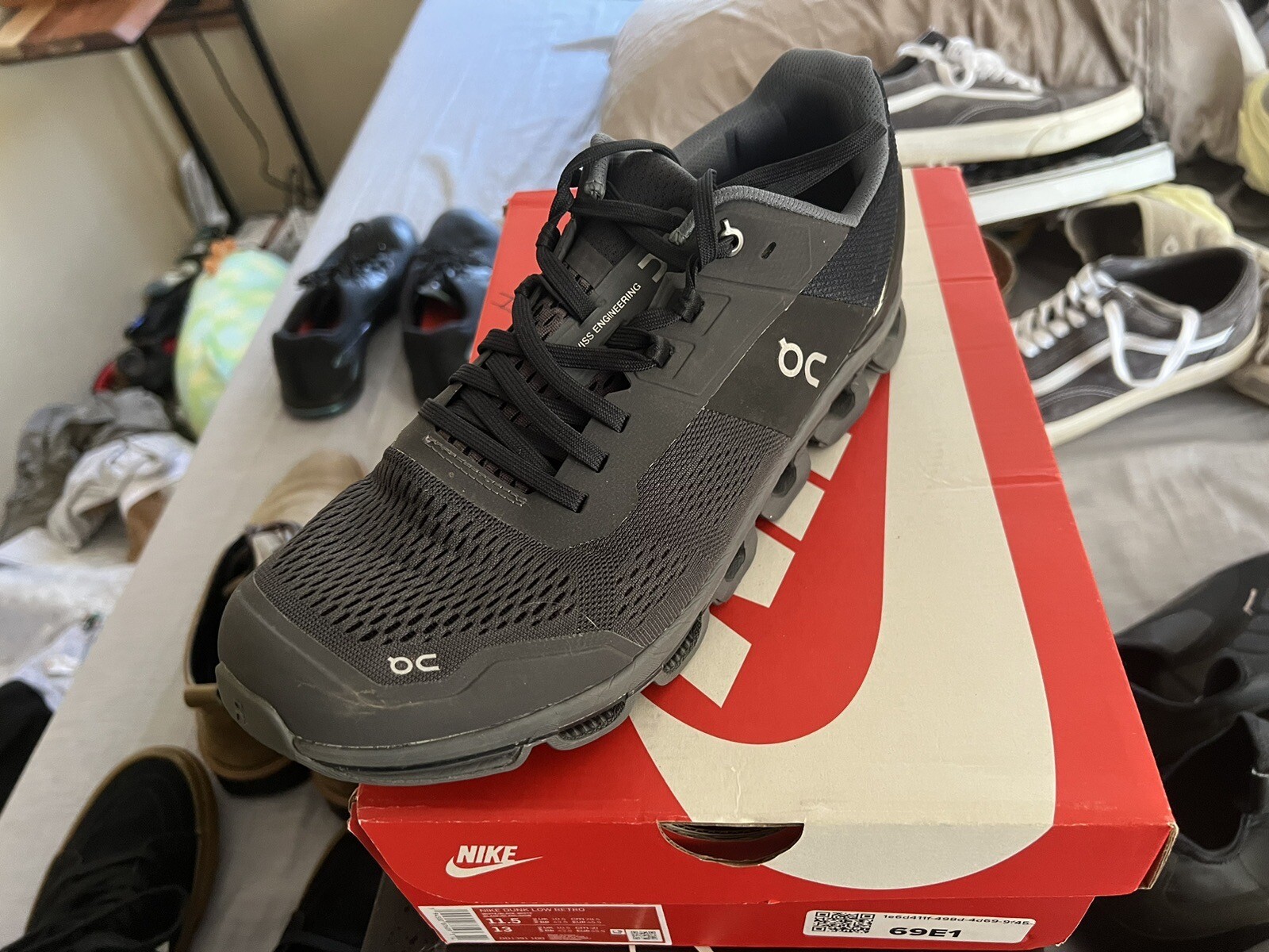 Size 10.5 - On Cloudace Black W - 50-99557 for sale online | eBay