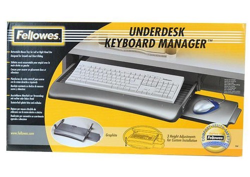 93804 FELLOWES Underdesk Clavier Tiroir, FELLOWES | eBay