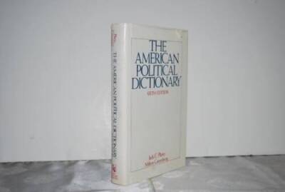 The American political dictionary - Paperback By Plano, Jack C - GOOD ...