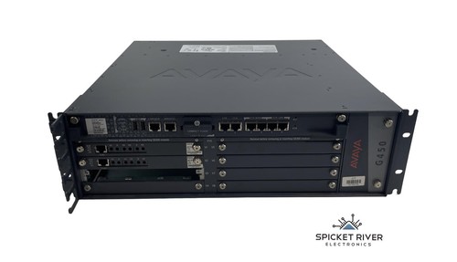 Avaya G450 Media Gateway 2x PS4504 PSUs 2x MM710B #169786 | eBay