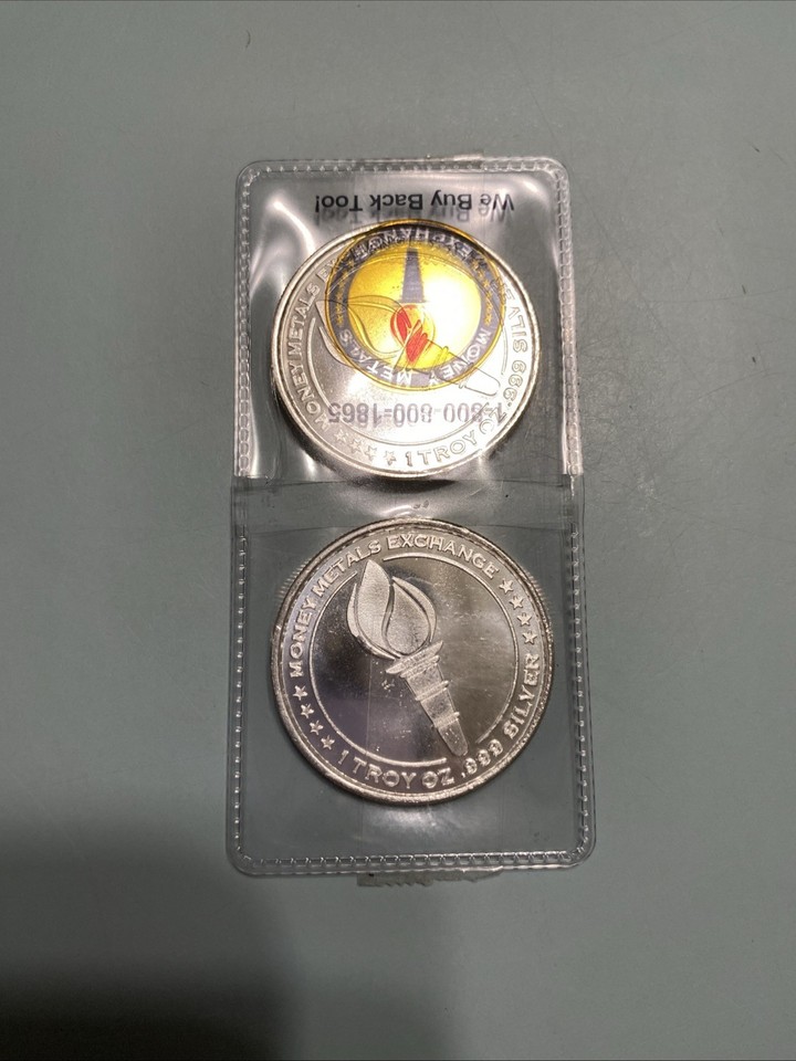 TWO 1 Troy oz Lady Liberty .999 Fine Rounds | eBay