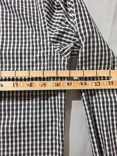 Bugatchi Long Sleeve Shirt Shaped Fit M Microchip Pattern Button Up ...