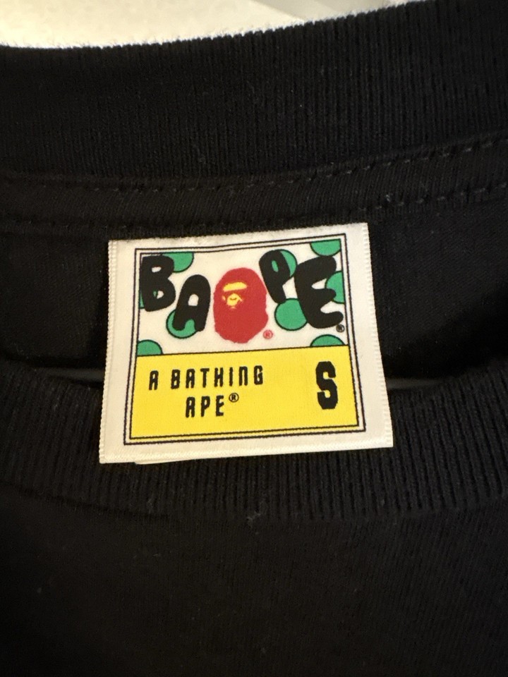 BAPE LOGO T-Shirt Men’s Size S | eBay