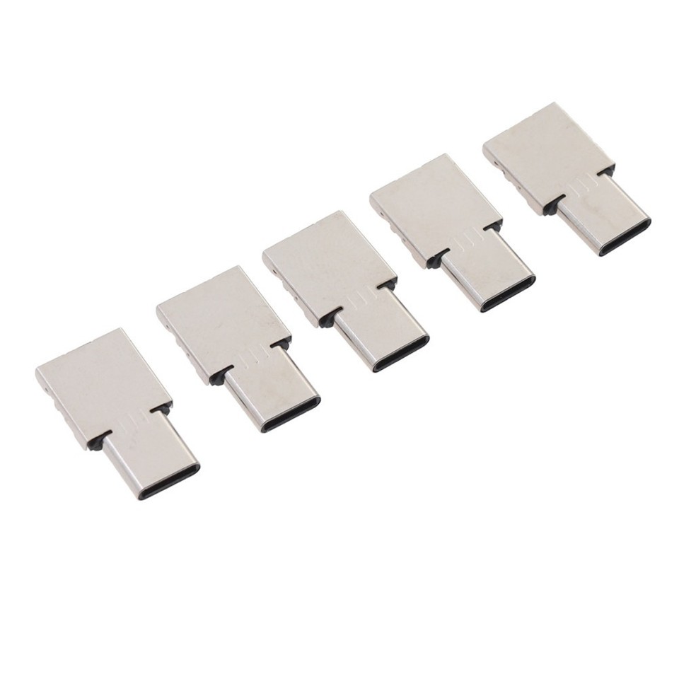 5pcs Ultra Mini Type-C USB-C to USB 2.0 OTG Adapter for Cell Phone ...