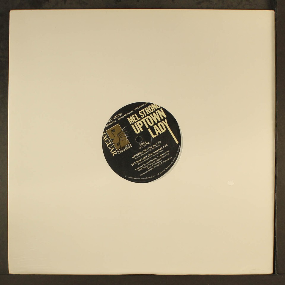 MEL STRONG: uptown lady JAGUAR 12" Single 33 RPM Sealed | eBay