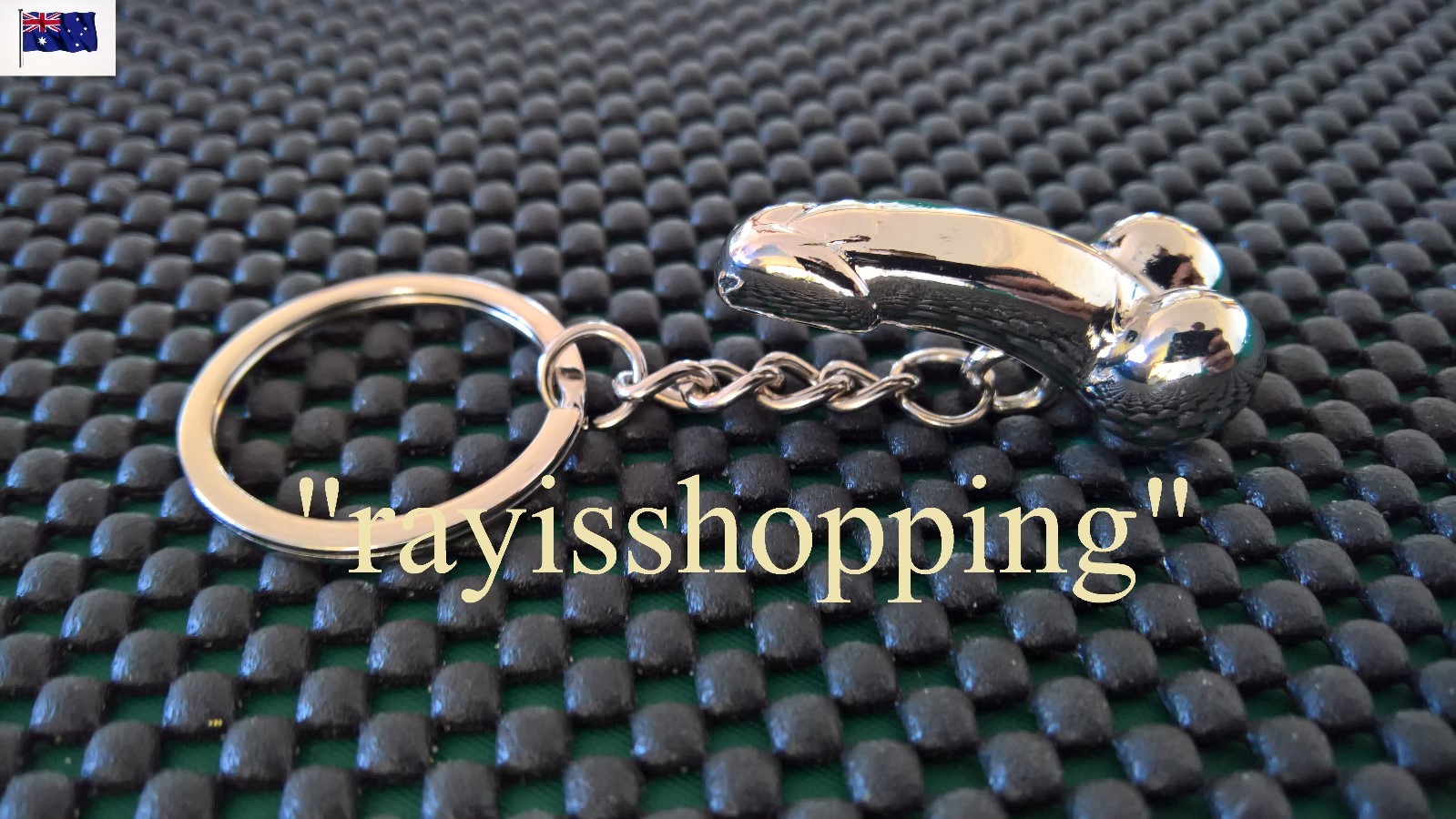 Solid Alloy Penis Key Ring, Sex Sexy Chain Keyring Keychain Funny Cute ...